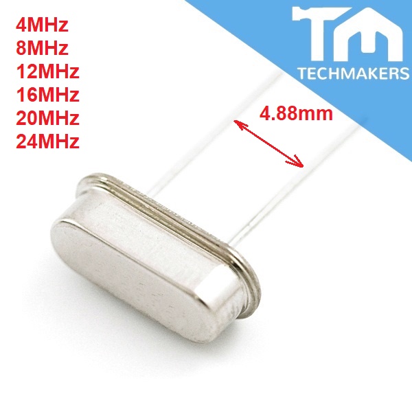 Crystal Oscillator 4 / 8 / 12 / 16 / 20 / 24 MHz 4MHz 8MHz 12MHz 16MHz ...