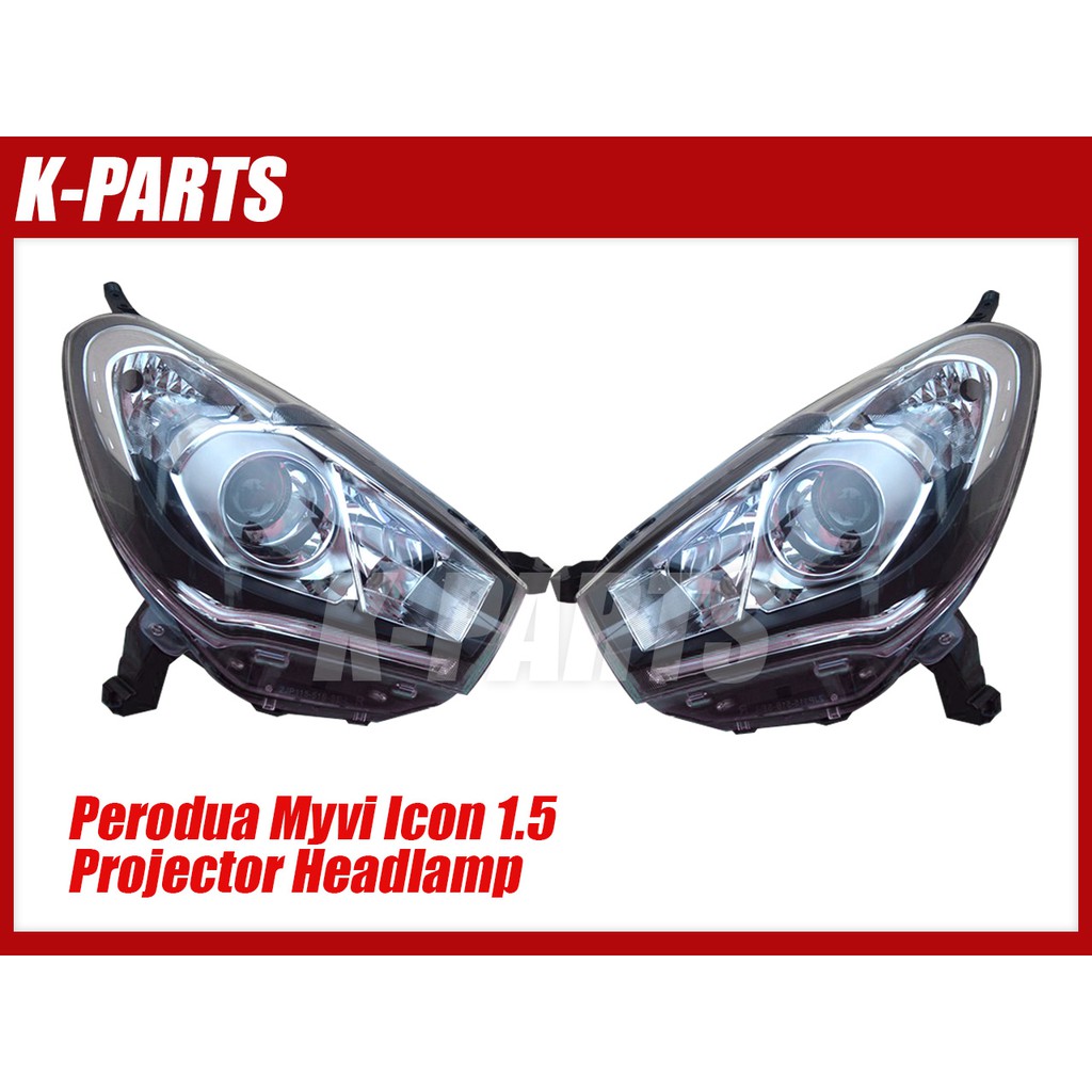 Perodua Myvi SE Icon 1.5cc Headlamp Projector LED | Shopee Malaysia