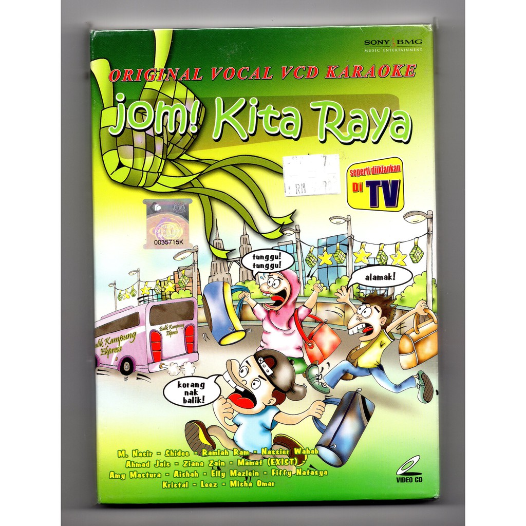 JOM KITA RAYA (VCD KARAOKE) | Shopee Malaysia