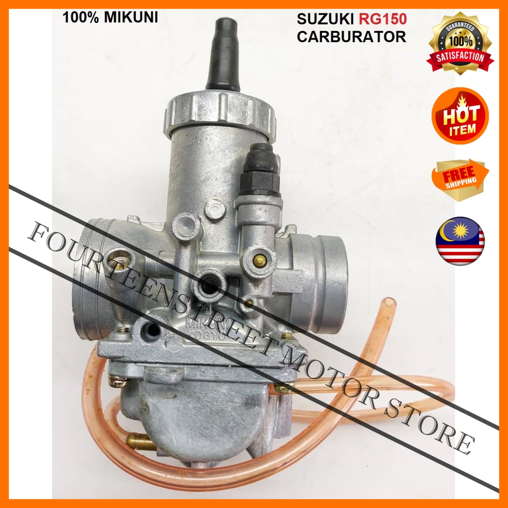 100% Mikuni Japan Suzuki RG150 RG 150 RGV (31.5mm) Carburetor Carbo Karboretor Karb Karbo Racing ...