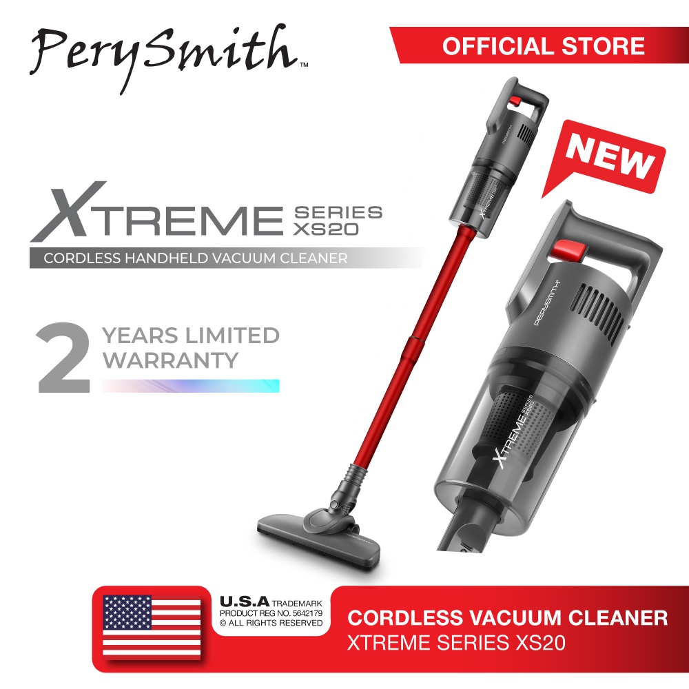 PerySmith Cordless Vacuum Cleaner Xtreme Series XS20 (Handheld ...