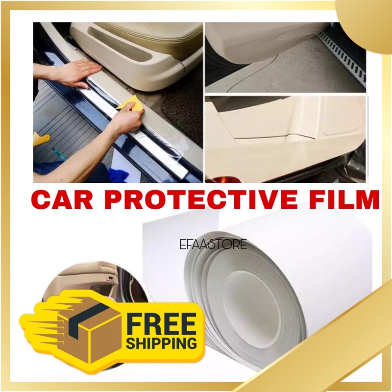 Car Vinyl Sticker Protective Film Transparent Film PPF Protect Car Pain ...