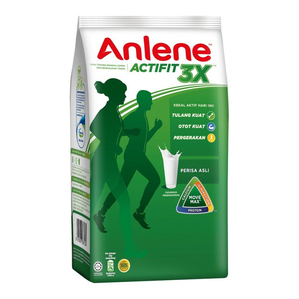 Anlene Actifit 3X Adult Milk Powder (Plain) 600G | Shopee Malaysia