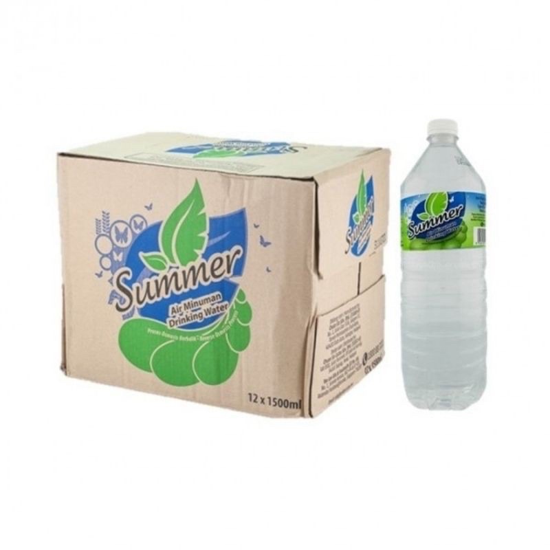 SUMMER RO DRINKING WATER 1.5Litre x 12 Bottles | Shopee Malaysia