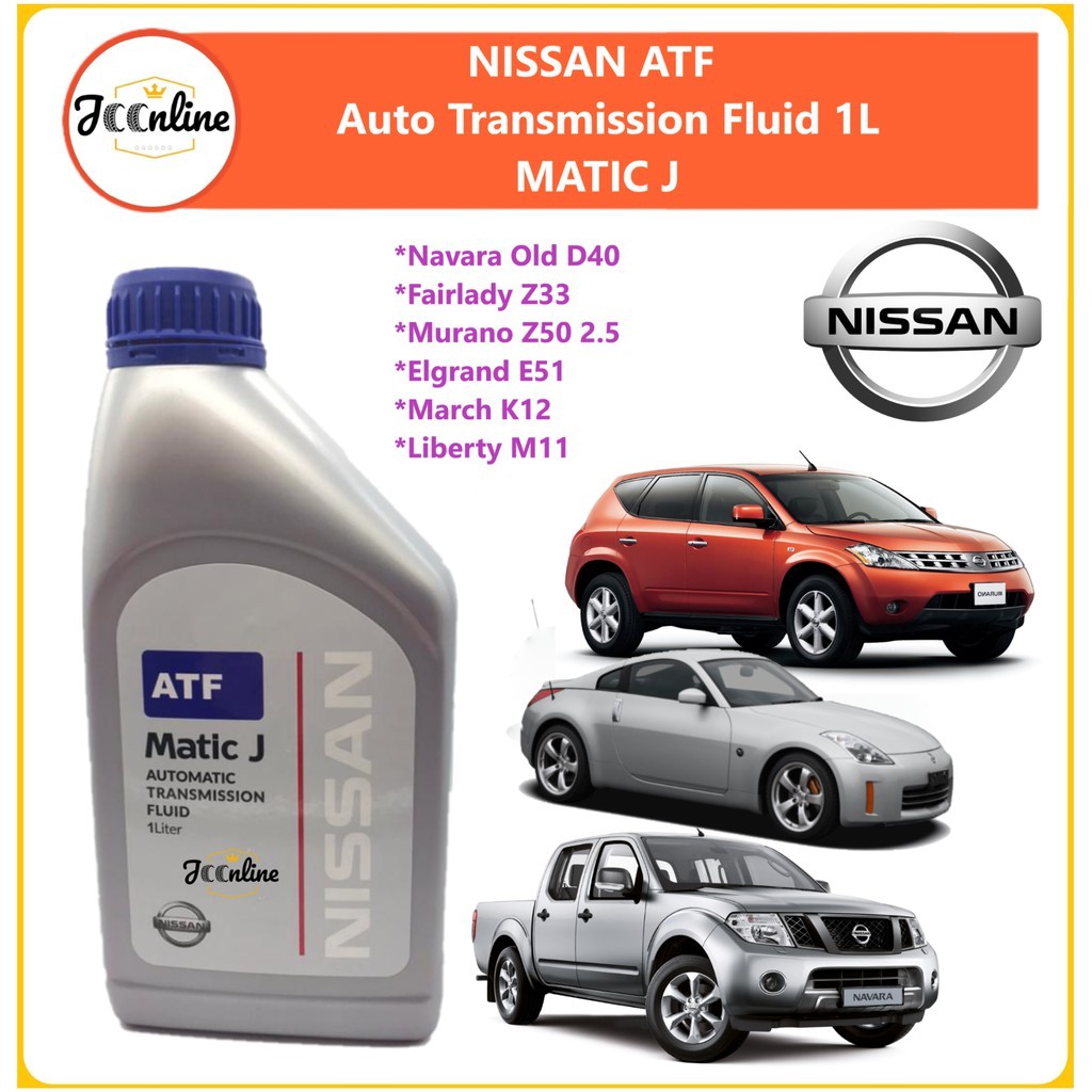 Nissan ATF Matic-J KLE23-00001 1L Auto Transmission Fluid Navara ...