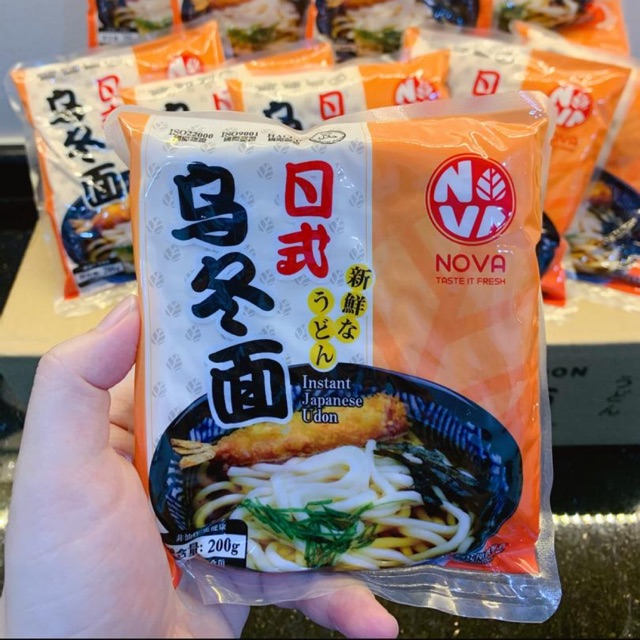 🔥READY STOCK🔥 INSTANT JAPANESE UDON MEE NOODLE 200G Nova 日式乌冬面 noodles ...