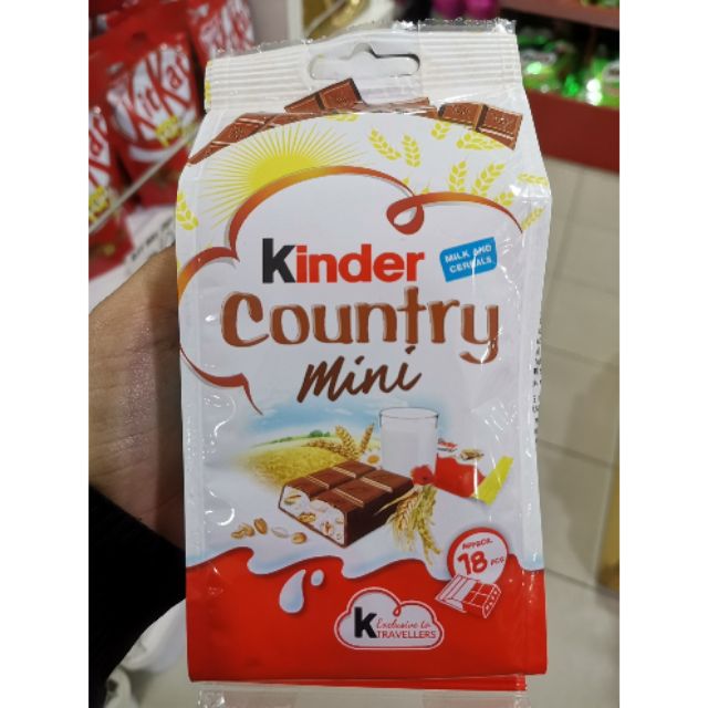 Kinder Country Mini T18 (90g) | Shopee Malaysia