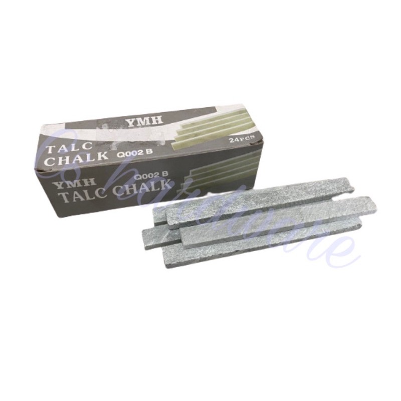 (24Pcs) Slate Pencil White Colour / Talc Chalk White / Kapur Putih ...