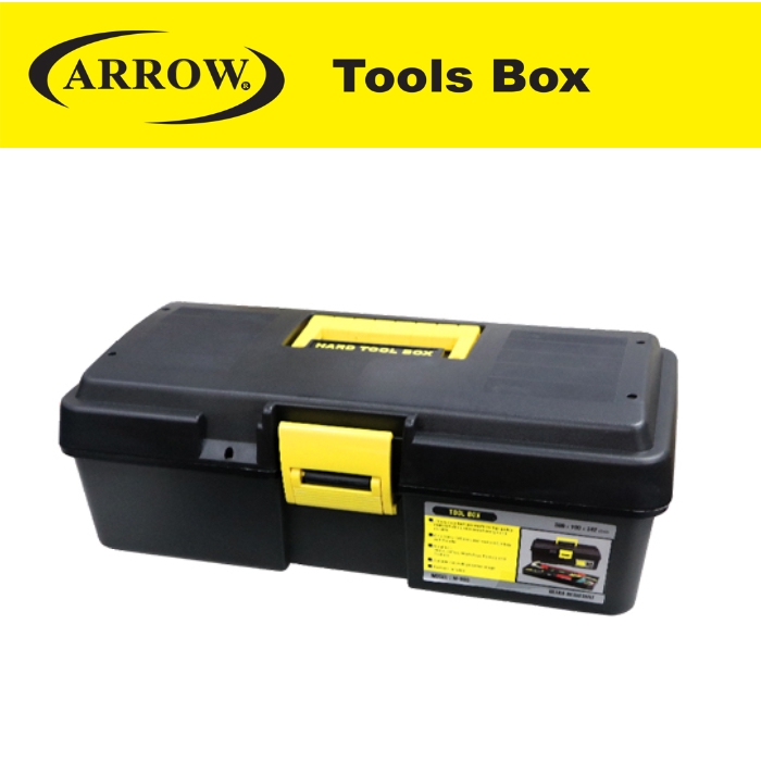 ARROW AM380 (BOX ONLY) HARD TOOL BOX 15'' SINGLE LAYER HEAVY DUTY TOOL ...