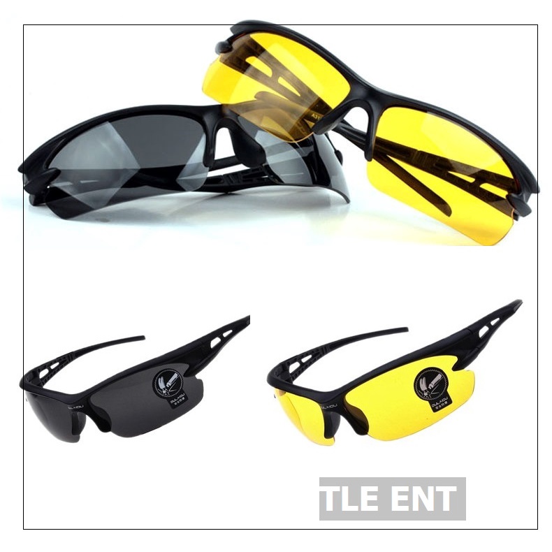 Unisex Night Driving Glasses Anti Glare Vision Driver Safety Sunglasses ...