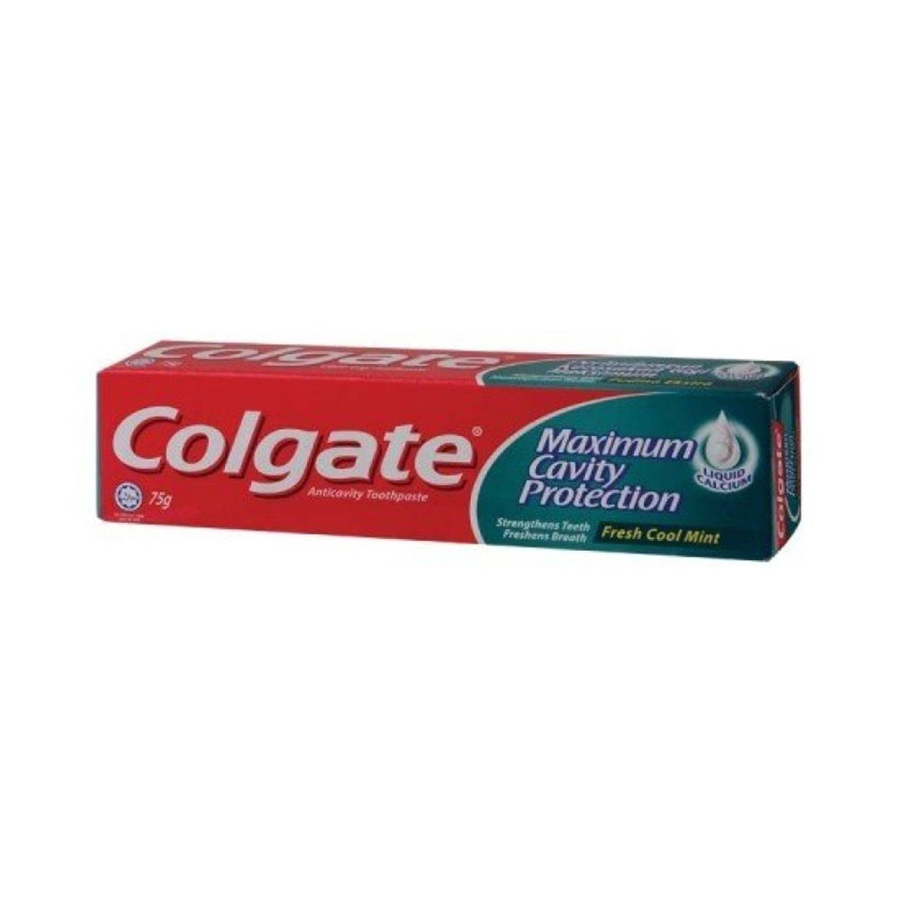 Colgate Maximum Cavity Protection Fresh Cool Mint Toothpaste 75g ...