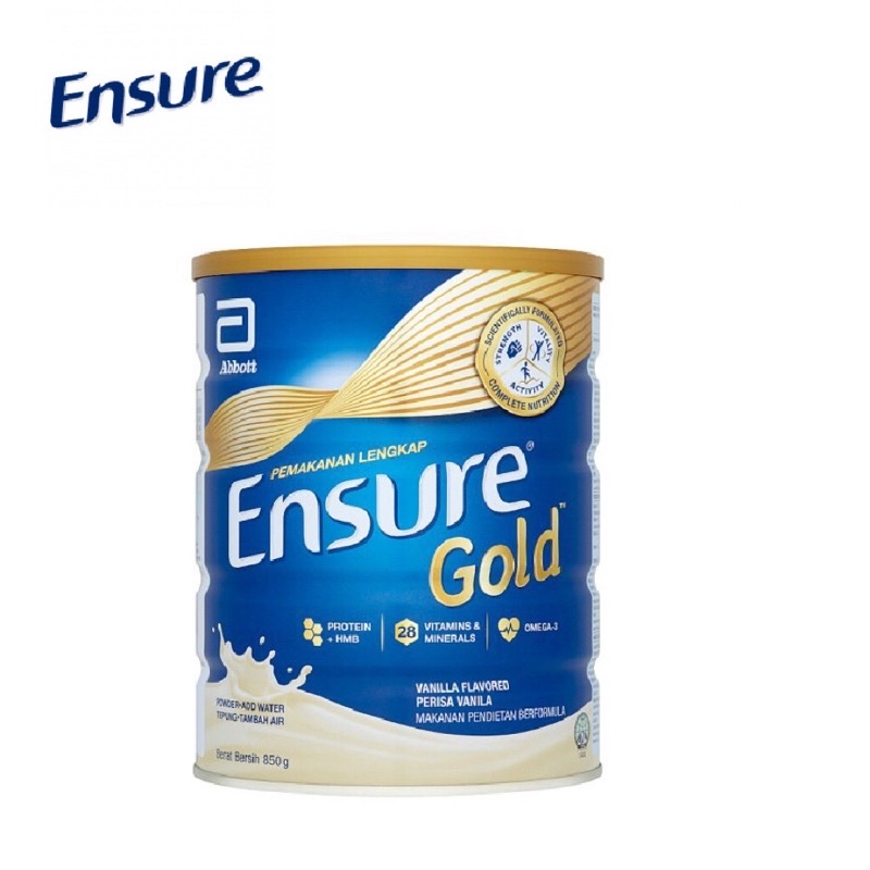 Ensure Gold Vanilla 850g Exp : 2023 | Shopee Malaysia