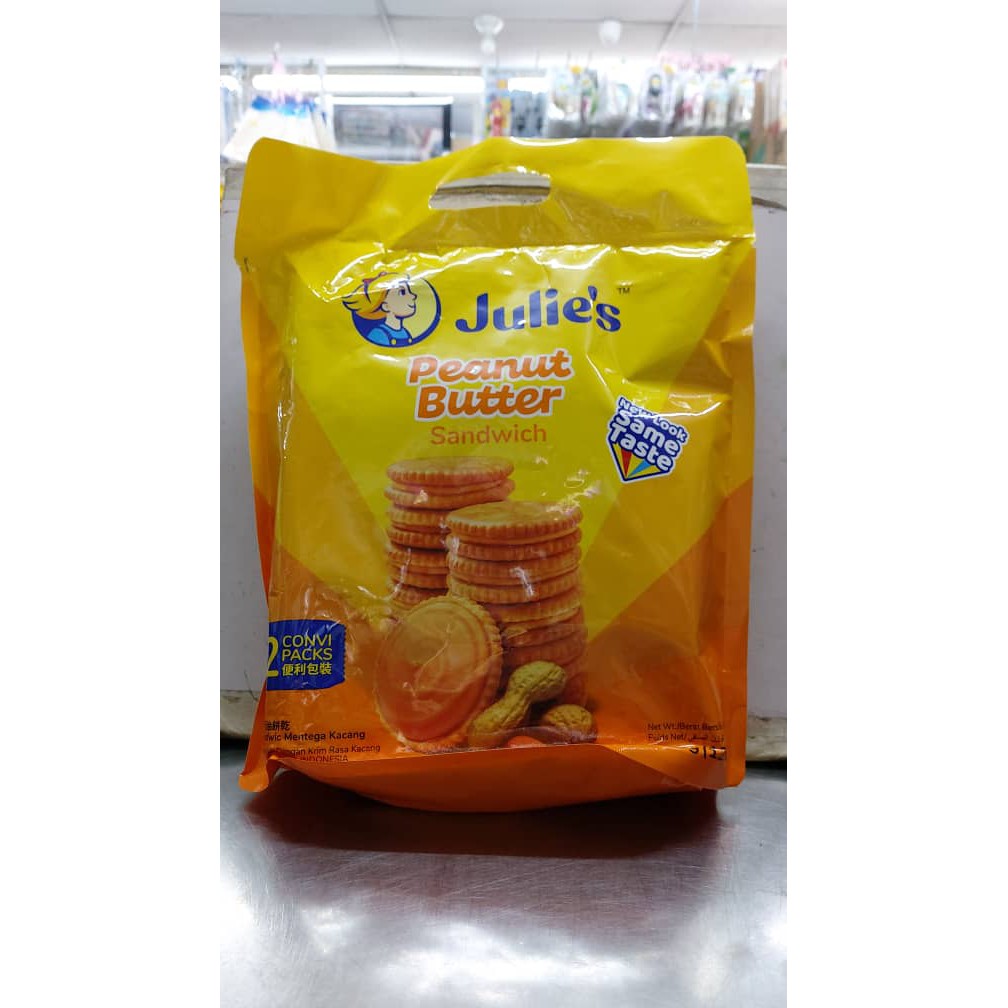 Julie's Peanut Butter Sandwich 360g | Shopee Malaysia