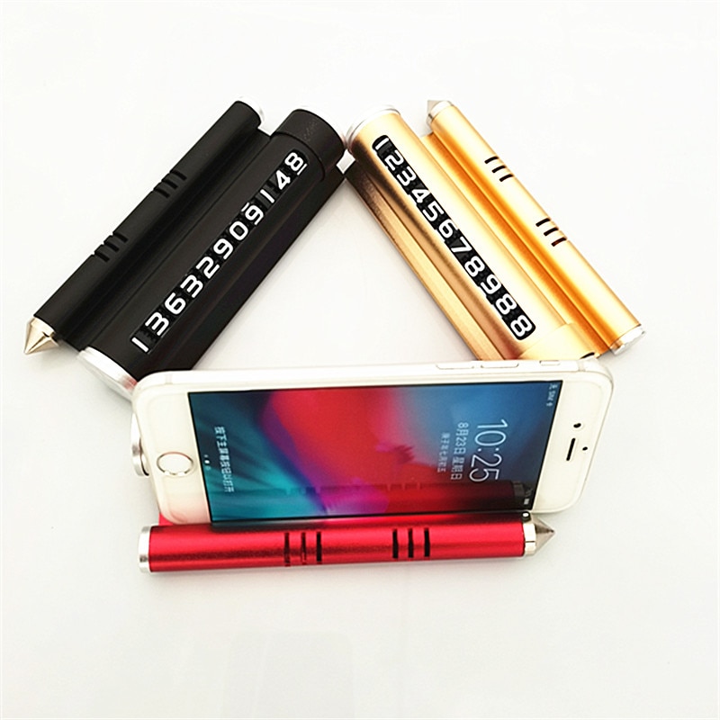 Multifunctional Parking Plate Temporary Stop Sign Card Mobile Phone ...