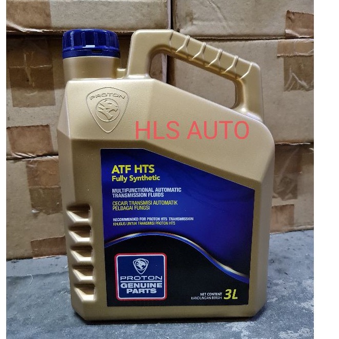 Proton HTS ATF Oil Auto Transmission Fluids (Fully Synthetic) 3L ...