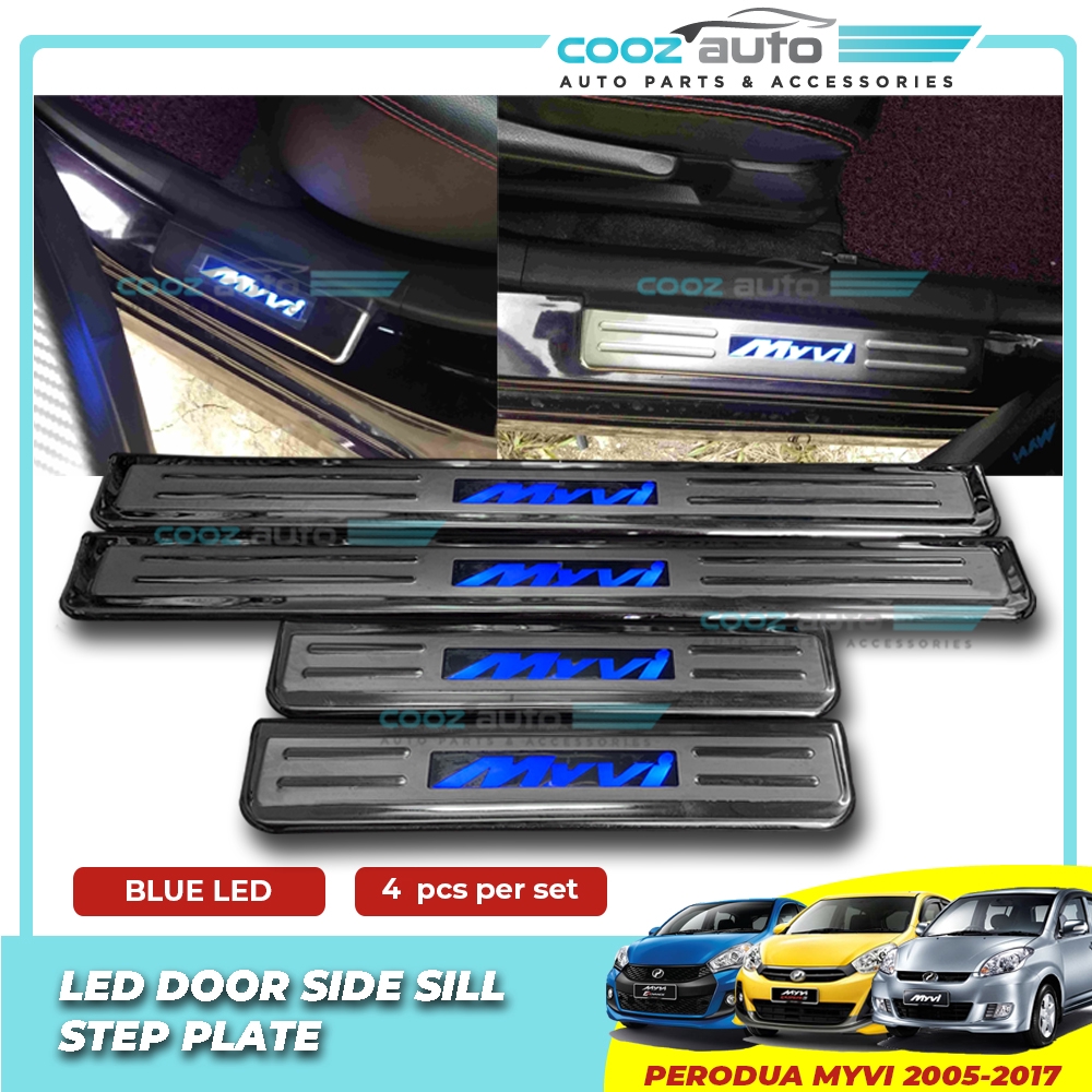 Perodua Myvi Old Lagi Best ICON 2005 - 2017 LED Door Side Sill Step ...