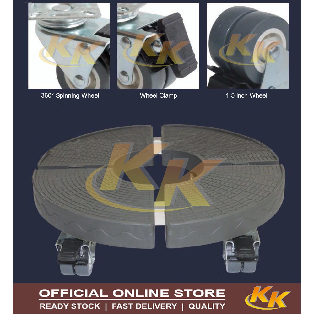 KK - Stainless Steel Gas Tank Roller / Gas Roller Base / Roda Tong Gas ...