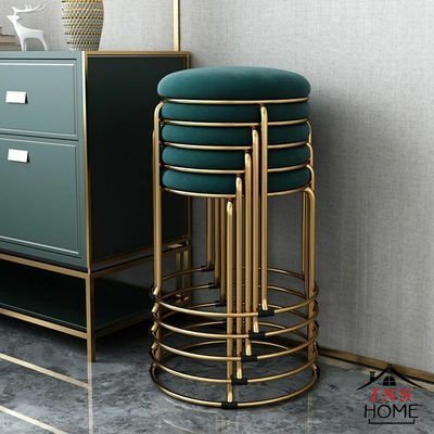 Stool Home Dining Table Living Room High Round Stool Light Luxury ...