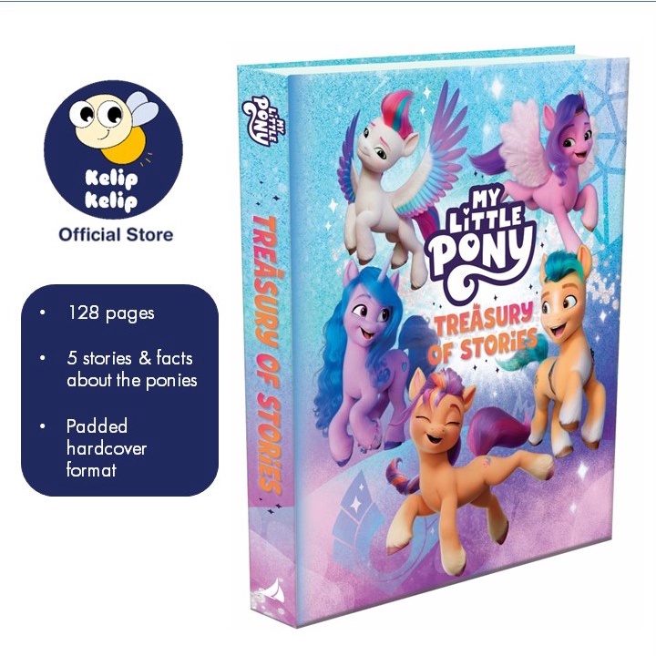 My Little Pony Treasury of Stories Story Book For Kids with Padded ...