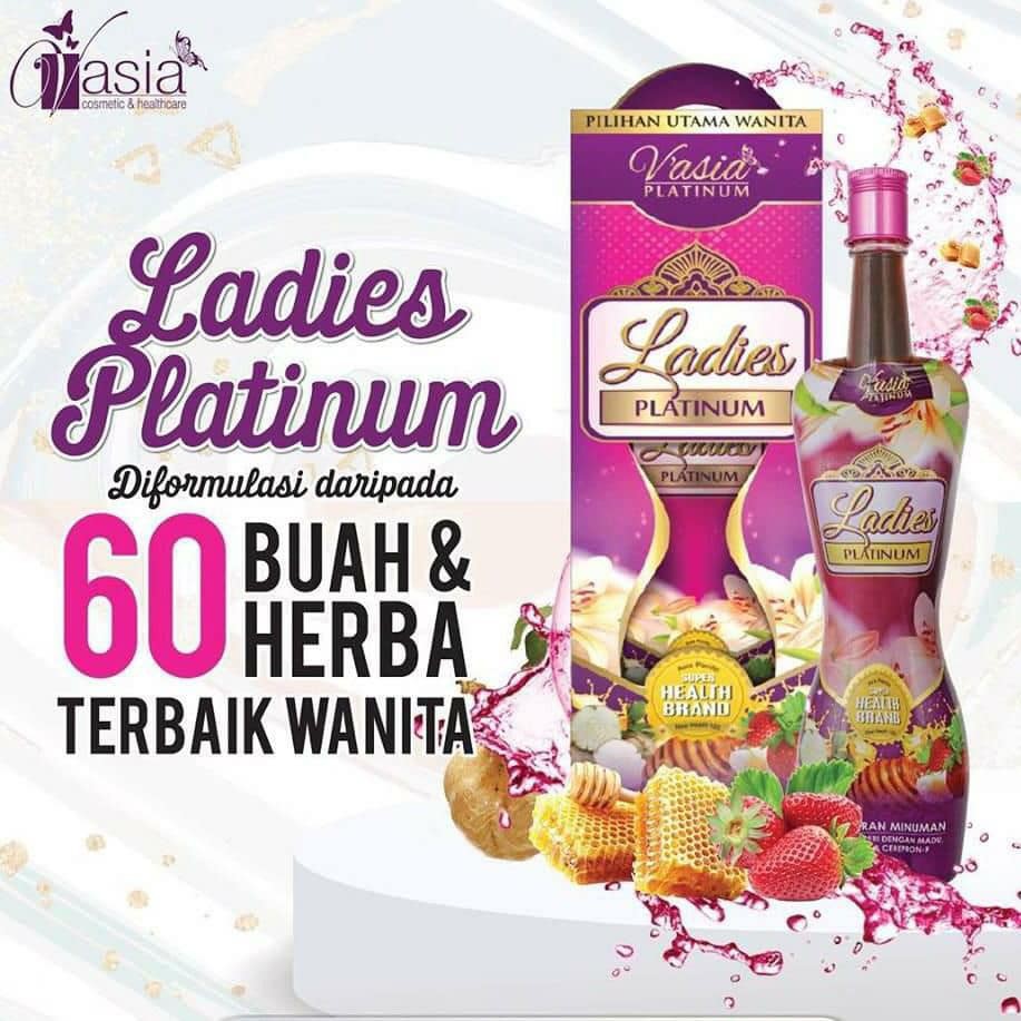 Vasia Ladies Platinum (500ml) | Shopee Malaysia