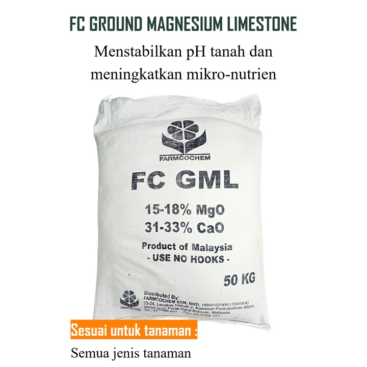 5KG BAJA FC GML DOLOMITE | Shopee Malaysia