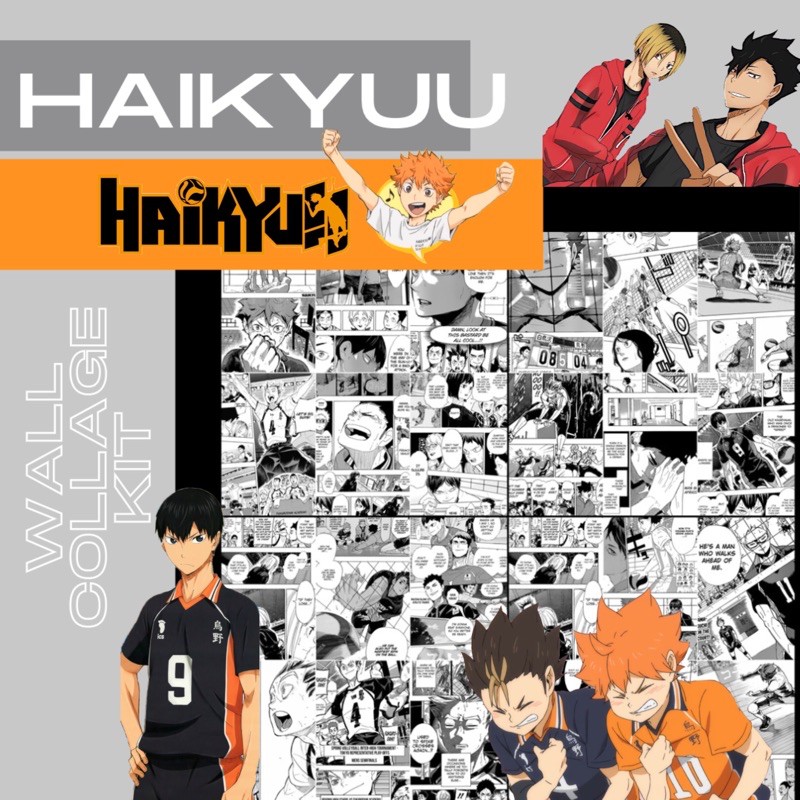 Haikyuu Wall Collage Kit | Shopee Malaysia
