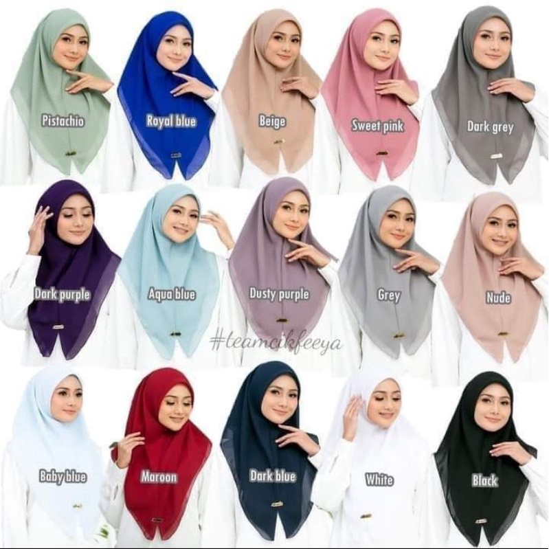 Sauk Arena Plain by Tina, Tudung sarung viral, tudung arena melaka ...