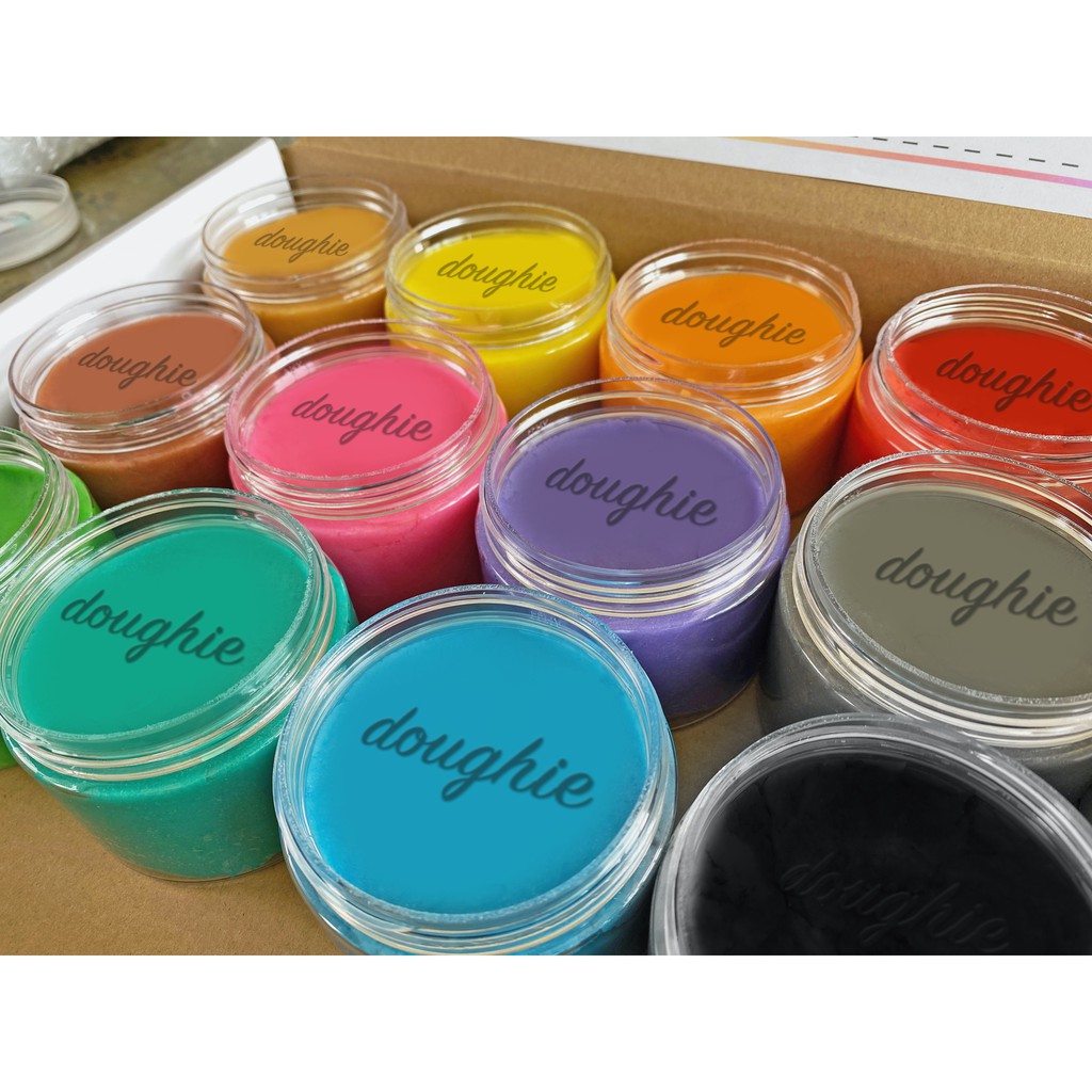 Play Dough Box Set of 6/12 Jars | Montessori Educational Sensory Toy ...