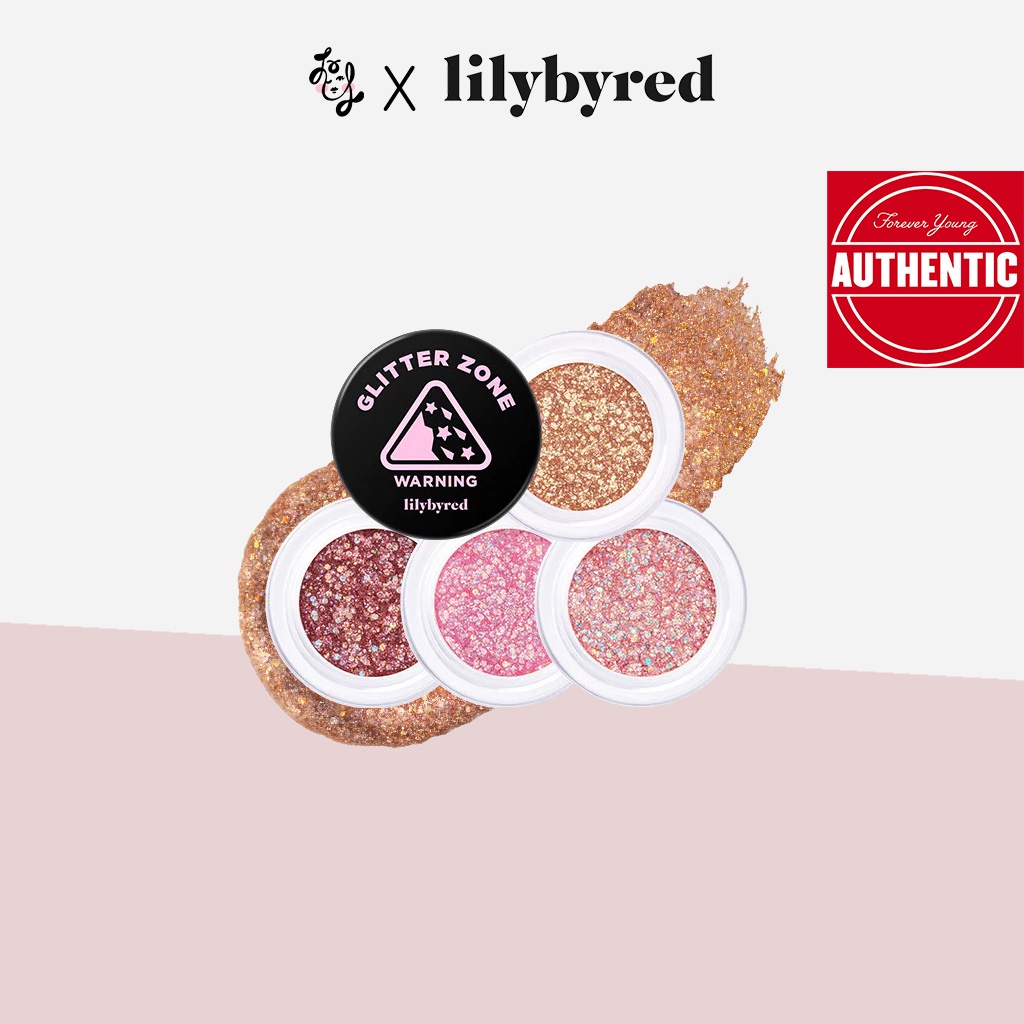 [LILYBYRED] GLITTER ZONE #08 PINK OPAL CRASH / #11 RAINBOW CRASH 3g ...