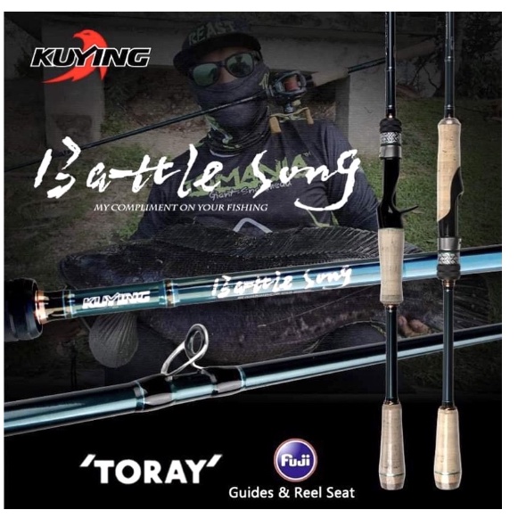 KUYING Battle Song Baitcasting & Spinning Rod | Shopee Malaysia