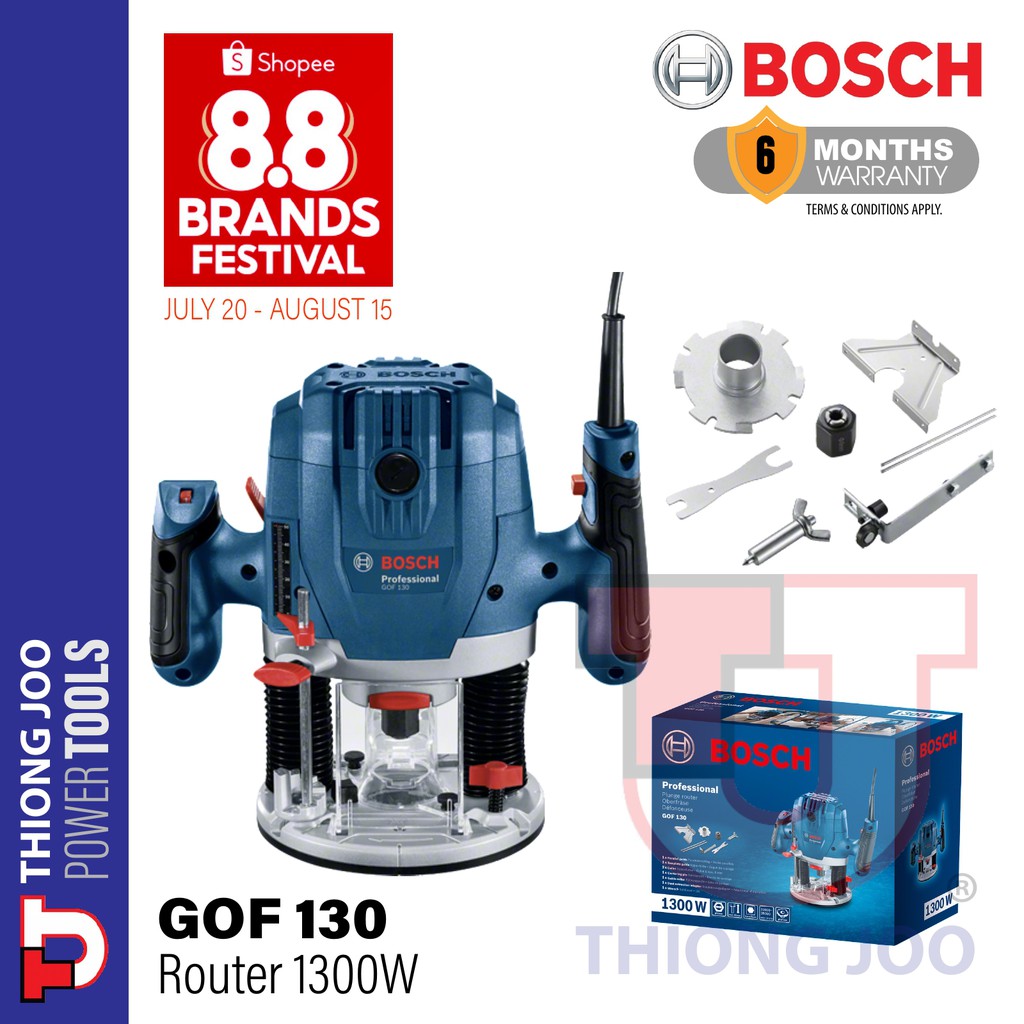 BOSCH GOF 130 ROUTER | Shopee Malaysia
