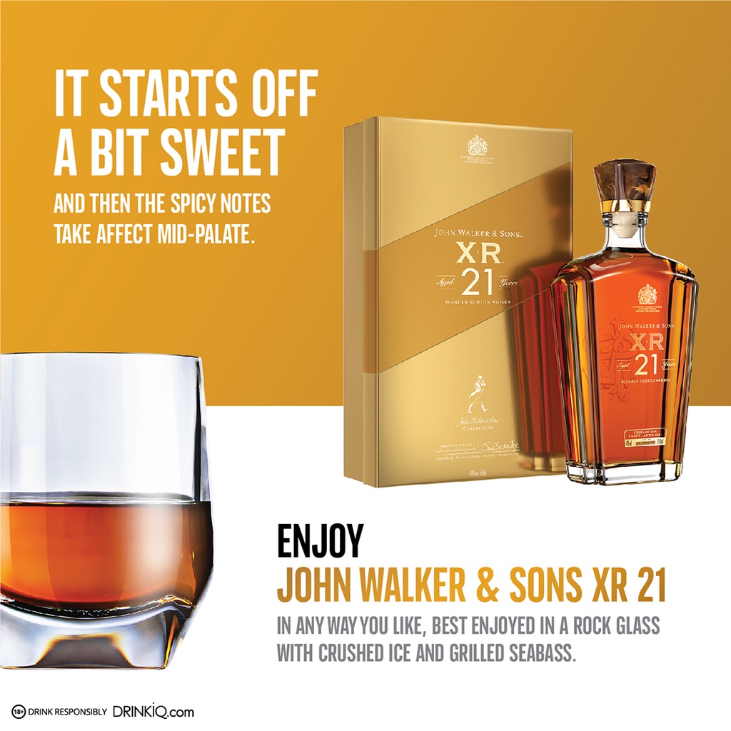 John Walker & Sons XR 21 (75cl/750ml) | Shopee Malaysia