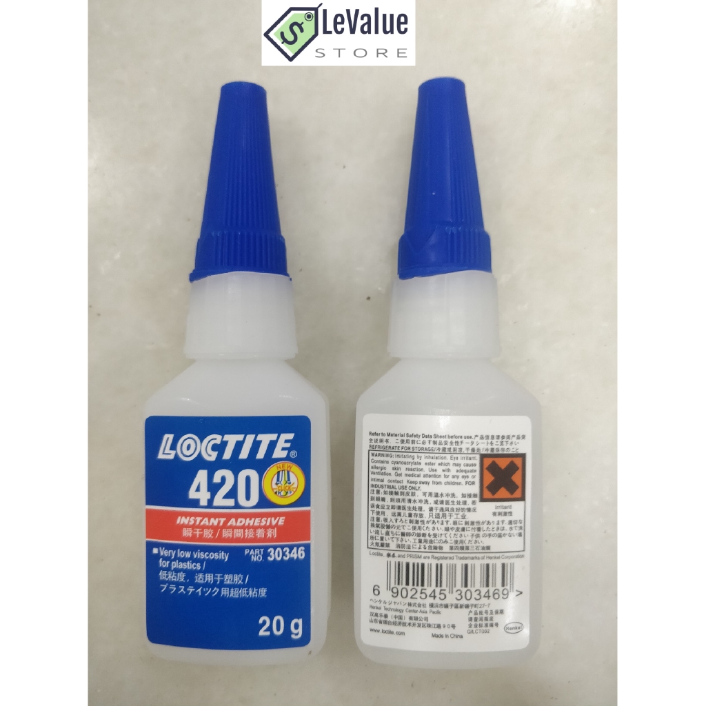 Loctite 420 Super Bonder Instant Adhesive 20g - 30346 | Shopee Malaysia