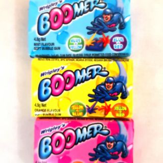 Wrigleys Boomer Chewing Gum Magic Colors Assorted Flavour Soft Bubble ...