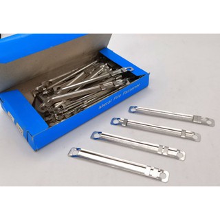 METAL FILE FASTENER 50SETS PER BOX PAPER FASTENER | Shopee Malaysia