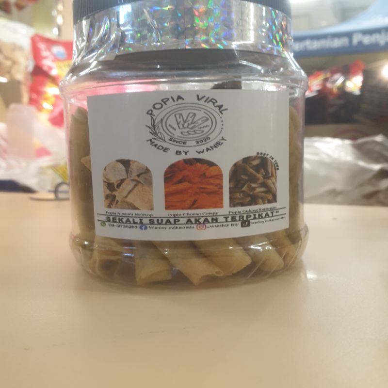 Waniey popia viral !! Cuba Try Rasa Dulu | Shopee Malaysia