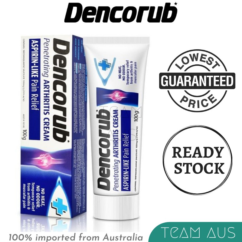 DENCORUB Penetrating Arthritis Cream (100g) | Shopee Malaysia