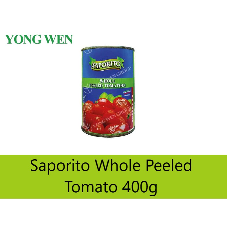 Saporito Whole Peeled Tomato 400g | Shopee Malaysia
