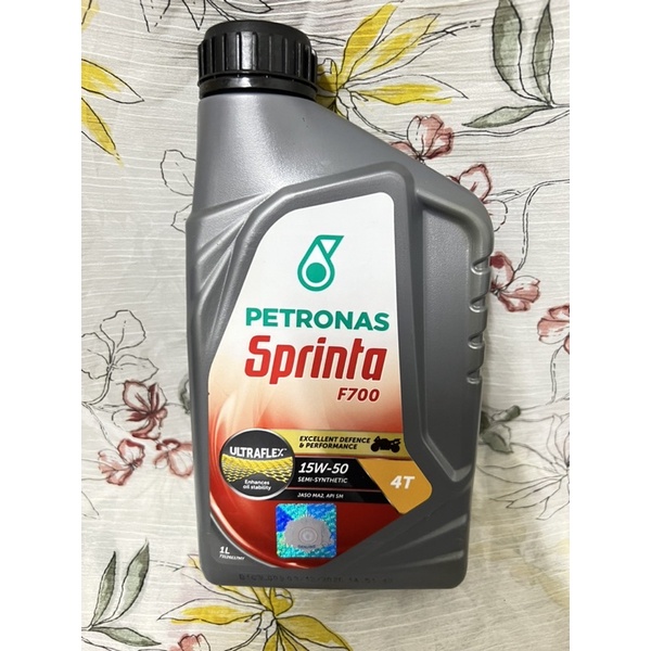 PETRONAS Sprinta F700 15W50 4T SEMI SYNTHETIC 1L | Shopee Malaysia