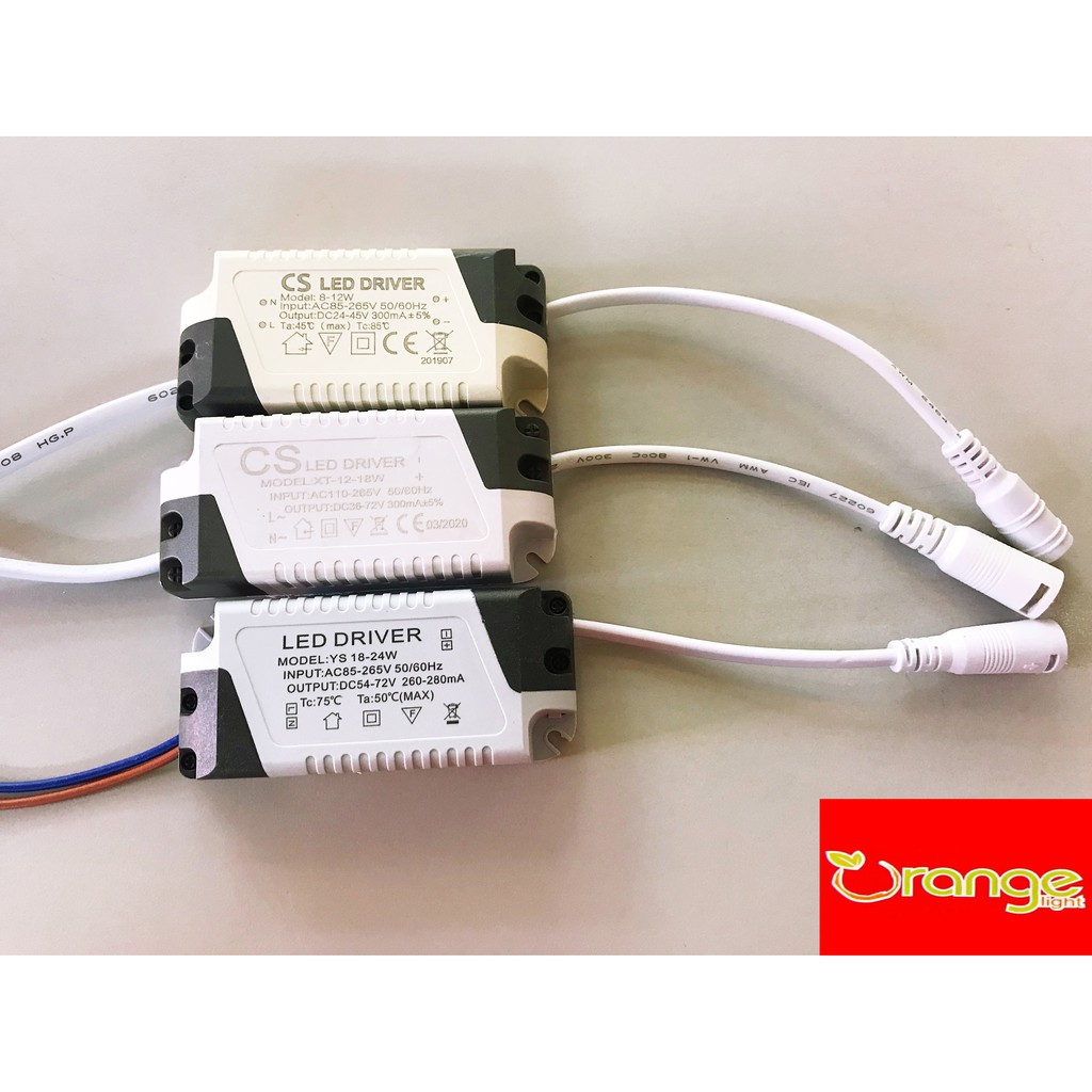 LED DRIVER / TRANSFORMER / 4-7W / 8-12W / 12-18W / 18-24W / 36W / 40W ...