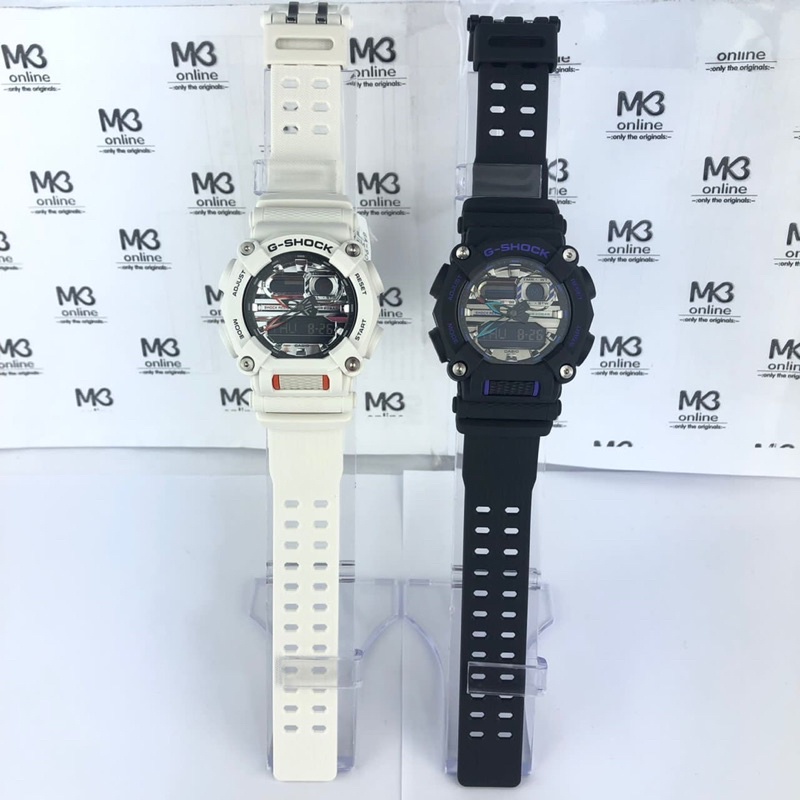 Casio G-Shock Industrial Feel Themed Metallic Dial GA-900AS | Shopee Malaysia