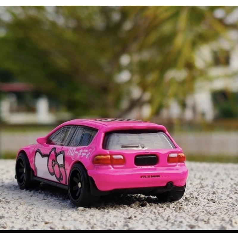 Hot Wheels Premium Honda Civic EG Hello Kitty | Shopee Malaysia