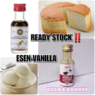 READY STOCK! (25ML) ESEN VANILA / PERASA VANILA / VANILLA FLAVOURING ...