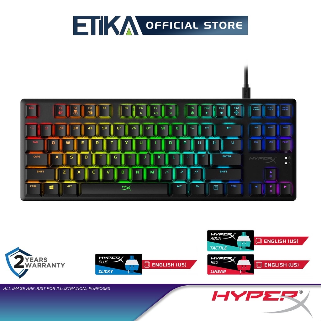 HyperX Alloy Origins Core | Tenkeyless TKL Mechanical Gaming Keyboard ...