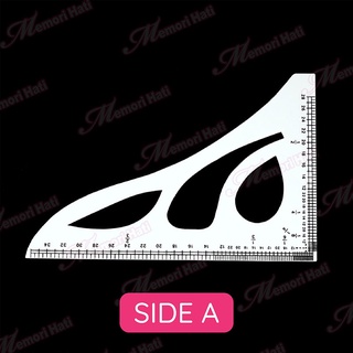 Small PVC Scale Ruler - Flower / Pembaris Skala | Shopee Malaysia