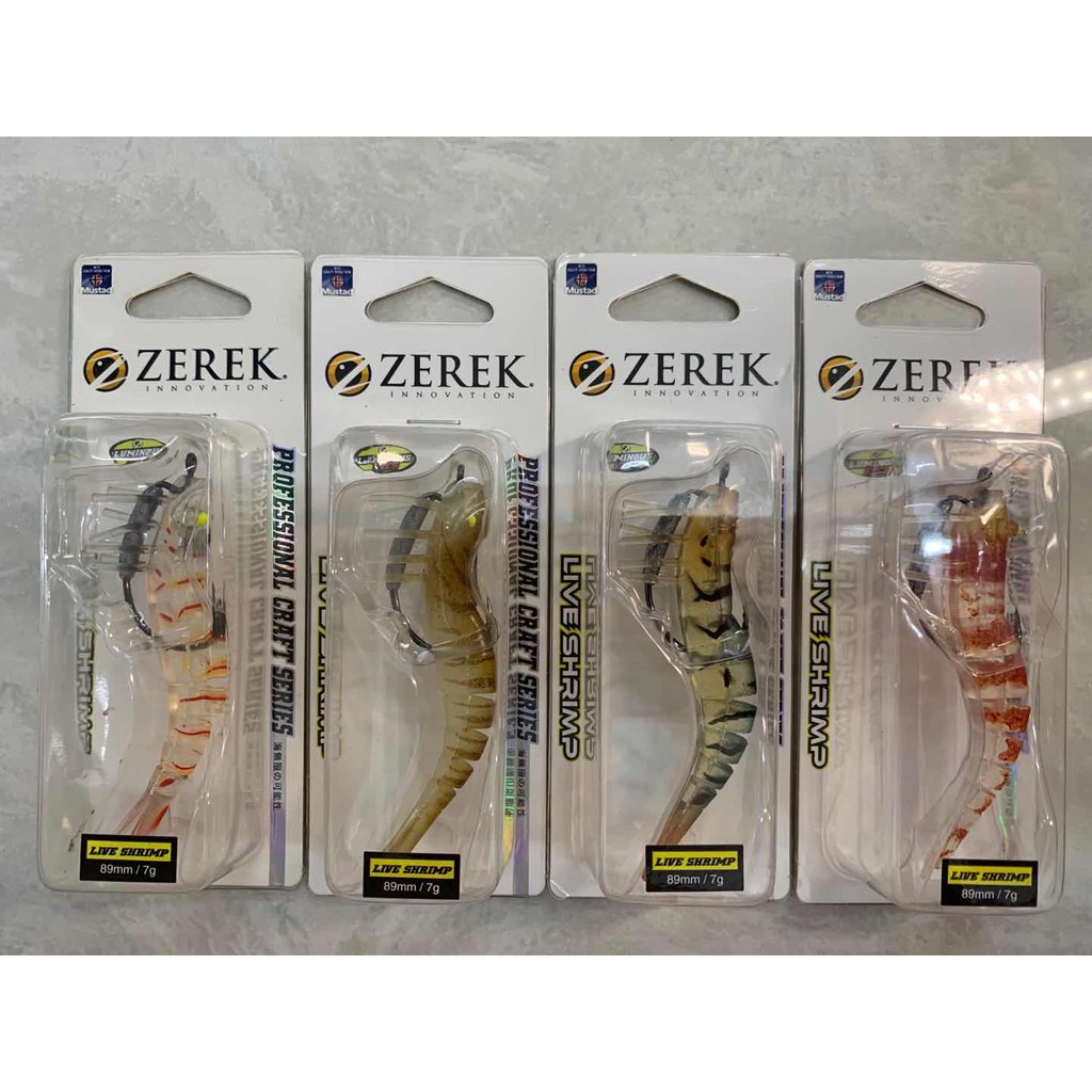 ZEREK LIVE SHRIMP 89mm/ 7g | Shopee Malaysia