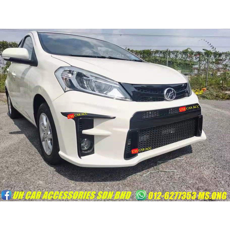 Perodua Myvi 2018-2021 GR Front Bumper Bodykit [READY STOCK] | Shopee ...