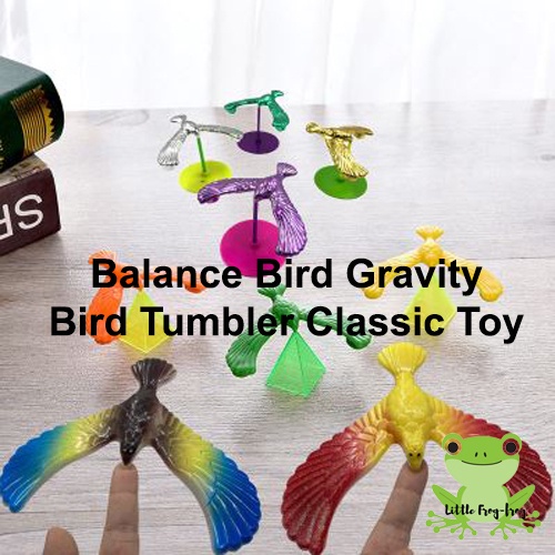 Balance Bird Gravity Bird Pyramid Balance Eagle Toy Kids Scientific ...