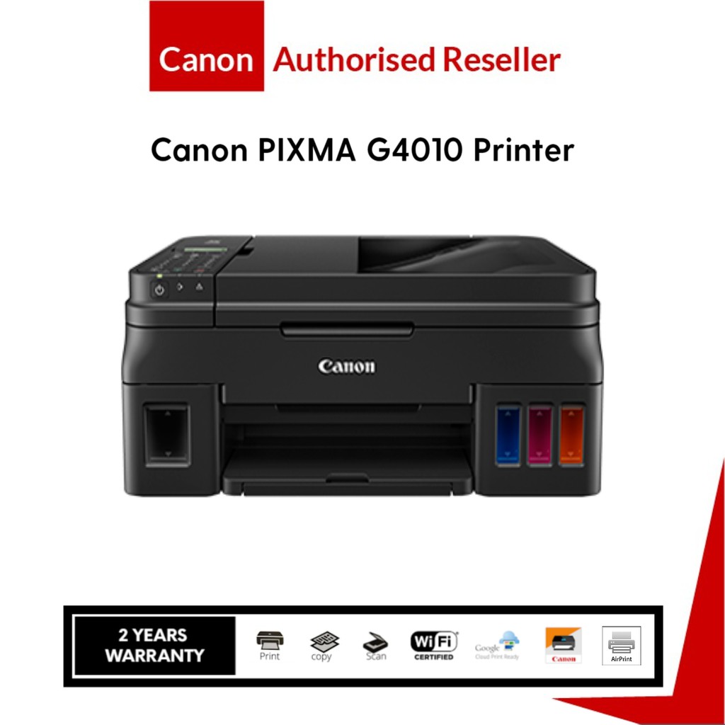 Canon PIXMA G4010 Ink Efficient G Series Printer | Shopee Malaysia