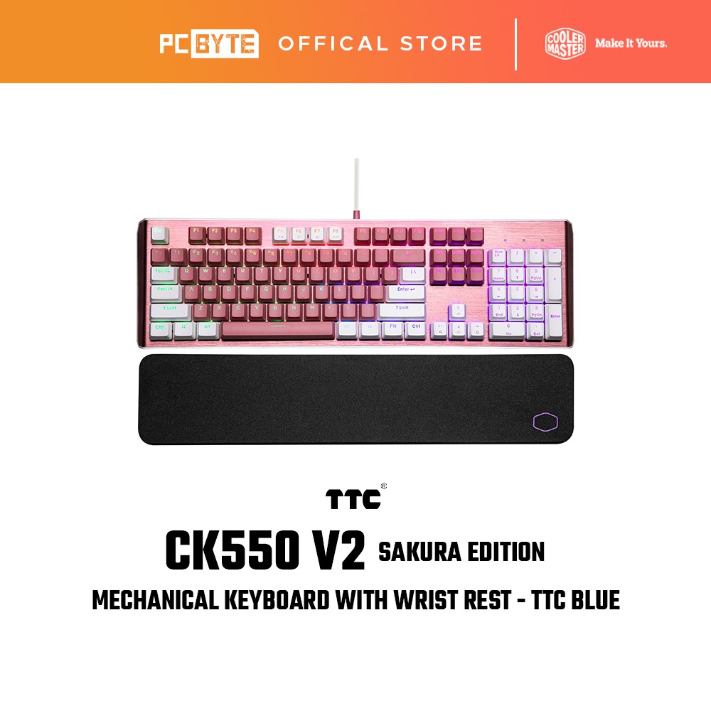 Cooler Master CK550 V2 Sakura Edition TTC Switch RGB Full Size ...